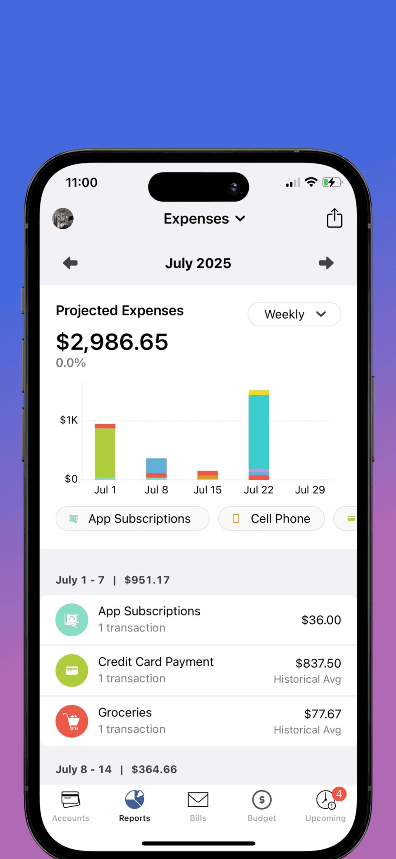 Bill Tracker Pro – The #1 app for tacking bills and income